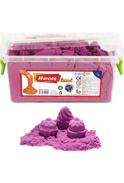 Heroes Kinetik Kum 5 kg Pembe Heroes Kinetik Kum 5 kg Pembe