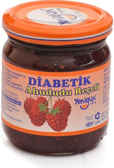 Yenigün Diyabetik Ahududu Reçeli 230 gr