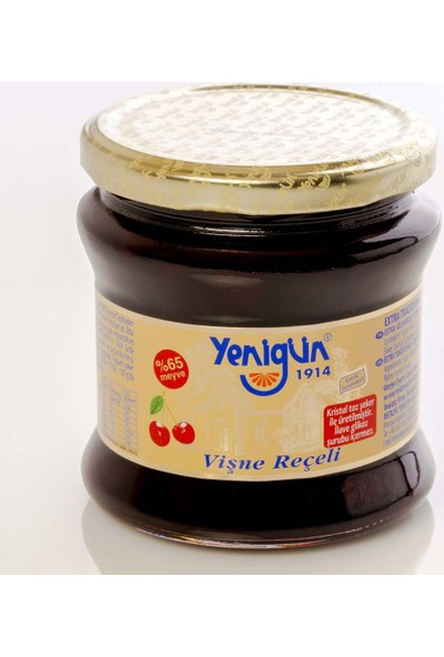 Yenigün Gold Vişne Reçeli 450 gr Yenigün Gold Vişne Reçeli 450 gr