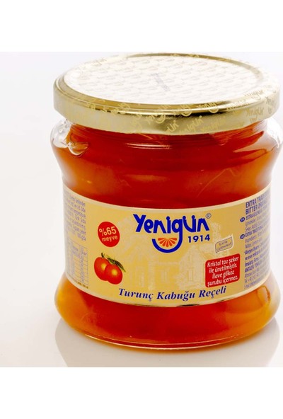 Yenigün Gold Turunç Kabuğu Reçeli 450 gr Yenigün Gold Turunç Kabuğu Reçeli 450 gr