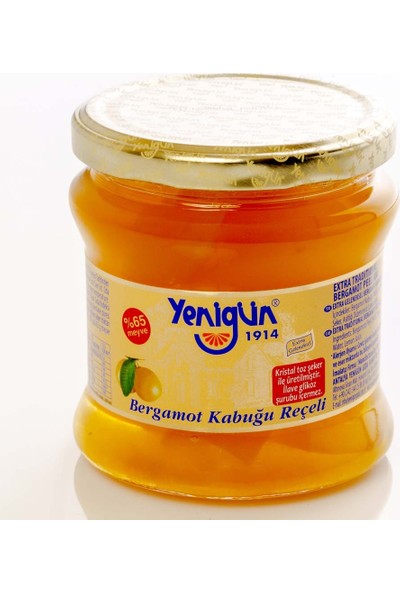 Yenigün Gold Bergamot Kabuğu Reçeli 450 gr Yenigün Gold Bergamot Kabuğu Reçeli 450 gr