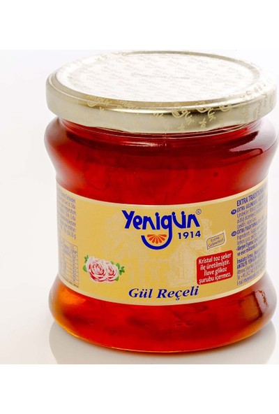 Yenigün Gold Gül Reçeli 450 gr