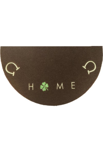 Giz Home Nakışlı/Brode Kapı Paspası 40X70 Yarımay Kahve Nal Giz Home Nakışlı/Brode Kapı Paspası 40X70 Yarımay Kahve Nal