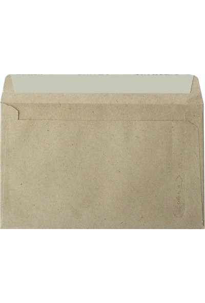 Doğan Zarf Mektup Zarfı Elvan Silikonlu 90 gr 11,4 x 16,2 cm 100'lü