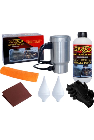 Smx Buharlı Far Temizleme Kiti Yeni Nesil