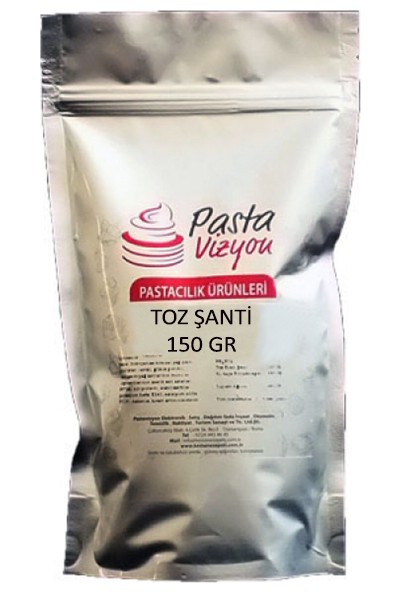 Pastavizyon Toz Krem Şanti 150 gr Pastavizyon Toz Krem Şanti 150 gr