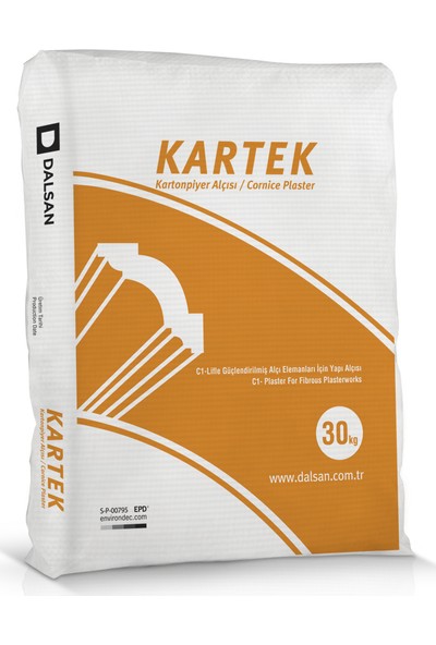Dalsan Kartek Kartonpiyer Alçısı 30 kg Dalsan Kartek Kartonpiyer Alçısı 30 kg