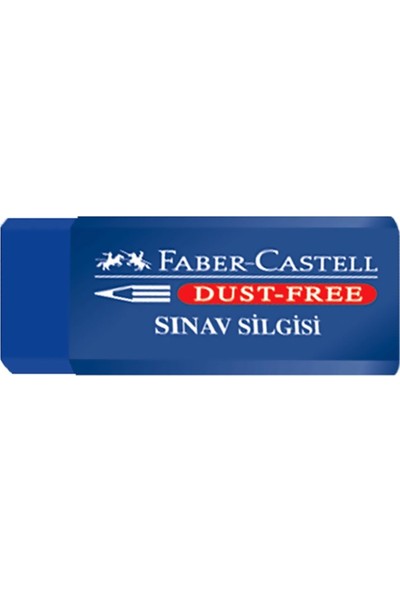 Faber-Castell 187136 Dust-Free Sınav Silgisi Mavi Faber-Castell 187136 Dust-Free Sınav Silgisi Mavi