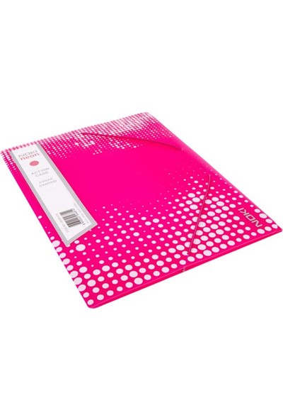 Noki Neon Seri Lastikli Evrak Çantası Pembe
