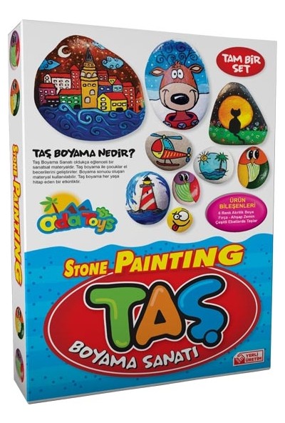 Adatoys Taş Boyama Sanatı Xl