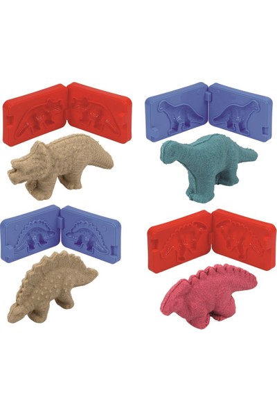 Heroes 3D Kalıplı Dinazor Kinetik Kum Set 1000 gr