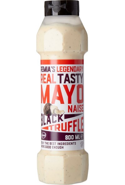 Remia Siyah Trüf Mantarlı Mayonez - 800 ml Remia Siyah Trüf Mantarlı Mayonez - 800 ml