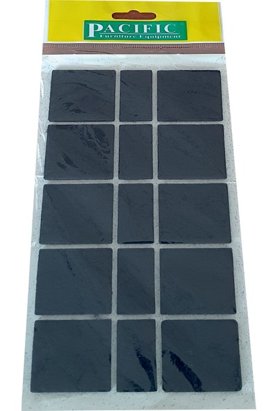 Pacıfıc Keçe Siyah 40 x 40 mm ve 20 x 40 mm Pacıfıc Keçe Siyah 40 x 40 mm ve 20 x 40 mm