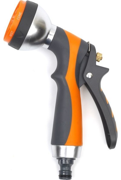 Spring Garden Fıskiye Tabancası Alüminyum 7 Fonksiyonlu