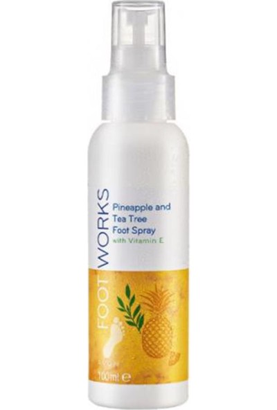 Avon Ananas ve Çay Ağacı Özlü Ayak Spreyi 100 ml Avon Ananas ve Çay Ağacı Özlü Ayak Spreyi 100 ml