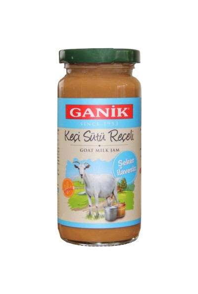 Ganik Şeker Ilavesiz Keçi Sütü Reçeli 270 Gr. Ganik Şeker Ilavesiz Keçi Sütü Reçeli 270 Gr.