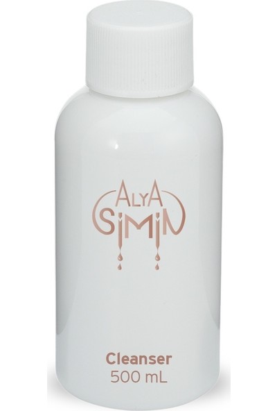 Cleanser Kalıcı Oje Protez Tırnak Top Coat Silici Solüsyon 500 ml