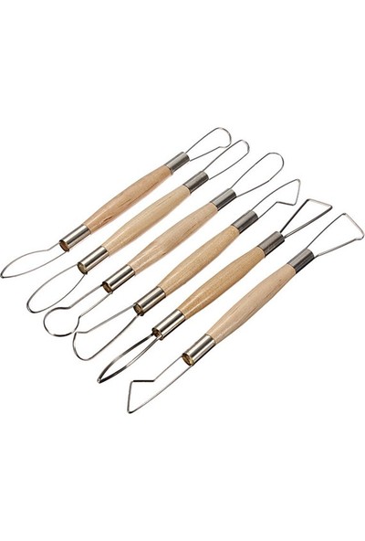 Lutart LSR-15220 Modelaj Seti Çift Uçlu 6'lı 20 cm