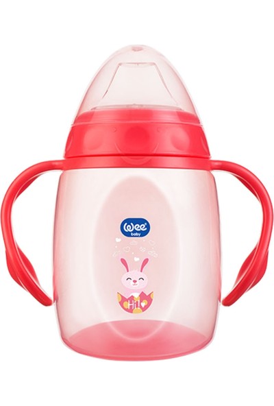 Wee Baby Kulplu Alıştırma Bardağı 250 Ml - Pembe Wee Baby Kulplu Alıştırma Bardağı 250 Ml - Pembe