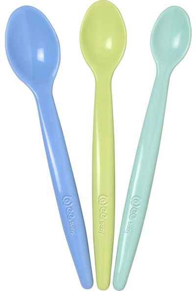 Wee Baby Mama Kaşığı 3'Lü - Mavi