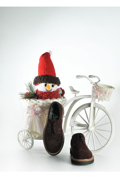 J Plus Baby Oxford Bordo Çocuk Ayakkabı