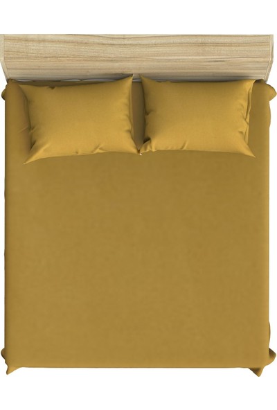 Şanlı Çift Kişilik Penye Lastikli Çarşaf 160 x 200 Cm Açık Hardal Şanlı Çift Kişilik Penye Lastikli Çarşaf 160 x 200 Cm Açık Hardal