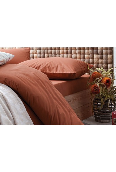 Şanlı Çift Kişilik Penye Lastikli Çarşaf 160 x 200 Cm Kiremit Şanlı Çift Kişilik Penye Lastikli Çarşaf 160 x 200 Cm Kiremit