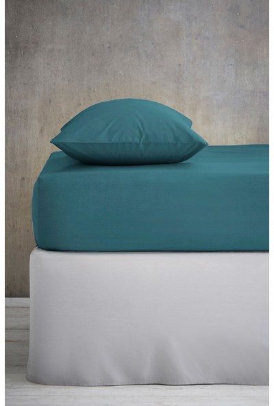 Şanlı Çift Kişilik Penye Lastikli Çarşaf 160 x 200 Cm Koyu Petrol Şanlı Çift Kişilik Penye Lastikli Çarşaf 160 x 200 Cm Koyu Petrol