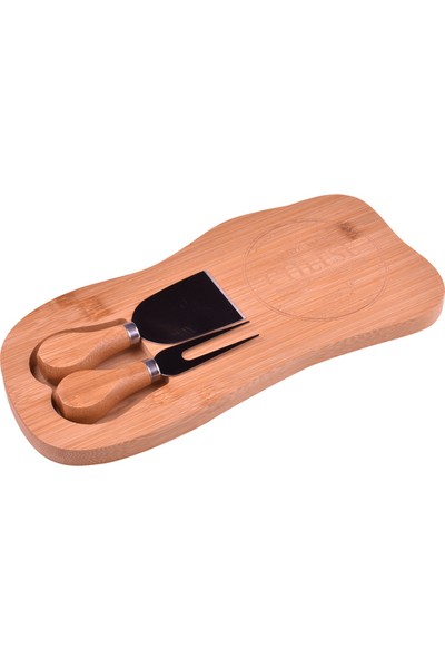 Bambum Gon 3 Parça Peynir Servis Seti