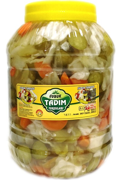 Çubuk Karışık Turşu 5000 cc Çubuk Tadım Turşuları Çubuk Karışık Turşu 5000 cc Çubuk Tadım Turşuları