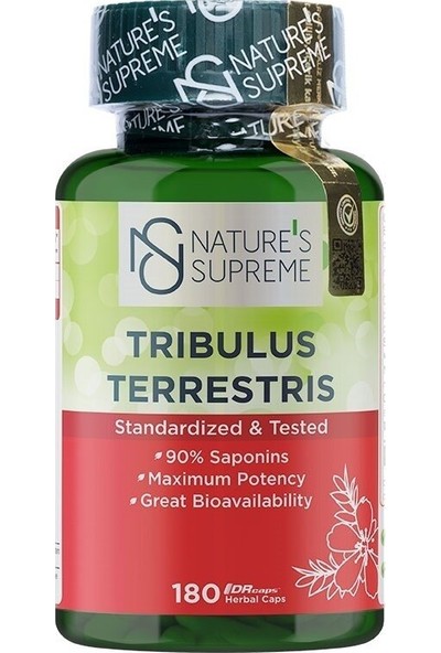 Nature's Supreme Tribulus Terrestris 180 Kapsül