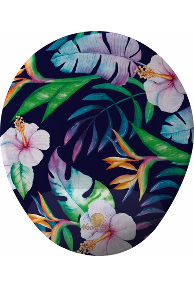 Flipped Blue Flowers Bilek Destekli Tasarım Mouse Pad Flipped Blue Flowers Bilek Destekli Tasarım Mouse Pad