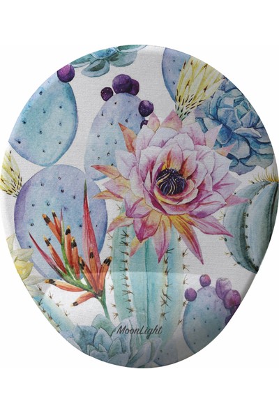 Flipped Grace Flower Bilek Destekli Tasarım Mouse Pad Flipped Grace Flower Bilek Destekli Tasarım Mouse Pad