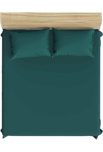 Şanlı Çift Kişilik Penye Lastikli Çarşaf 160 x 200 cm Koyu Yeşil Şanlı Çift Kişilik Penye Lastikli Çarşaf 160 x 200 cm Koyu Yeşil