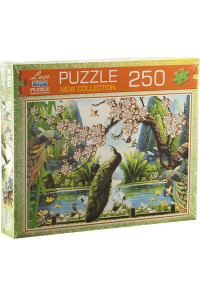 Laço Kids Tavus Kuşu Puzzle 250 Parça Laço Kids Tavus Kuşu Puzzle 250 Parça