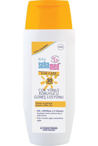 Sebamed Baby Sun Koruyucu Bebek Güneş Losyonu SPF 30 150 ml Sebamed Baby Sun Koruyucu Bebek Güneş Losyonu SPF 30 150 ml