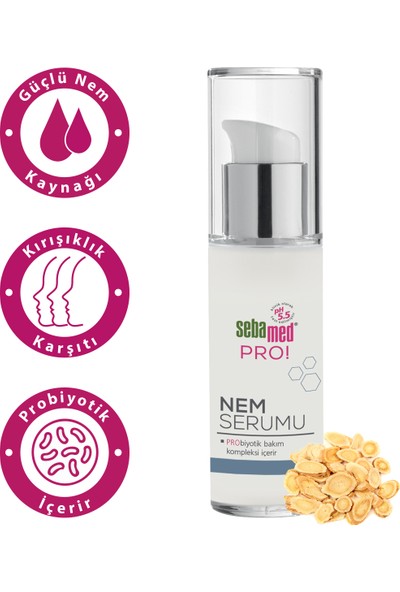 Sebamed PRO! Probiyotik İçerikli Hydro Nemlendirici Serum 30 ml Sebamed PRO! Probiyotik İçerikli Hydro Nemlendirici Serum 30 ml
