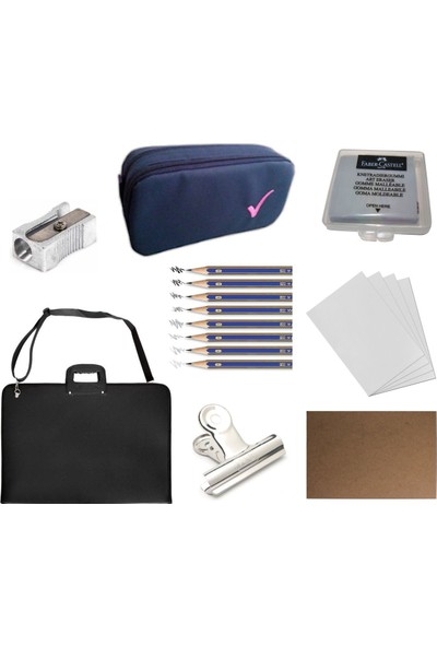 Linea Cem Karakalem Başlangıç Seti Eskiz Çizim Seti Linea Cem Karakalem Başlangıç Seti Eskiz Çizim Seti