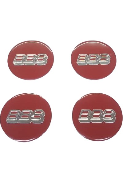 Yed Jant Göbeği Arma Bbs Kırmızı 60 mm Alüminyum