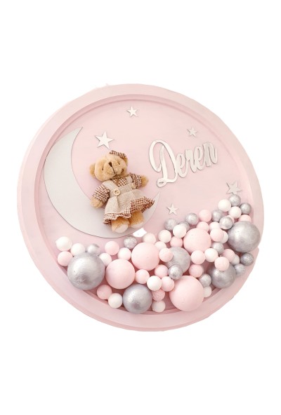 Pegu Yuvarlak Pano Bubble Bebek Kapı Süsü Pegu Yuvarlak Pano Bubble Bebek Kapı Süsü