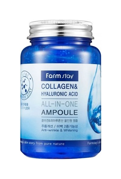 Farm Stay Collagen Hyaluronıc Acıd All-In-One Ampoule 250ML Farm Stay Collagen Hyaluronıc Acıd All-In-One Ampoule 250ML