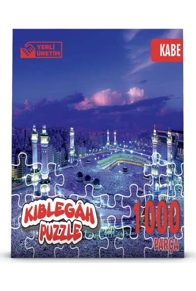 Kıblegah 1000 Parça Puzzle Kutsal Mekanlar Kabe Kıblegah 1000 Parça Puzzle Kutsal Mekanlar Kabe