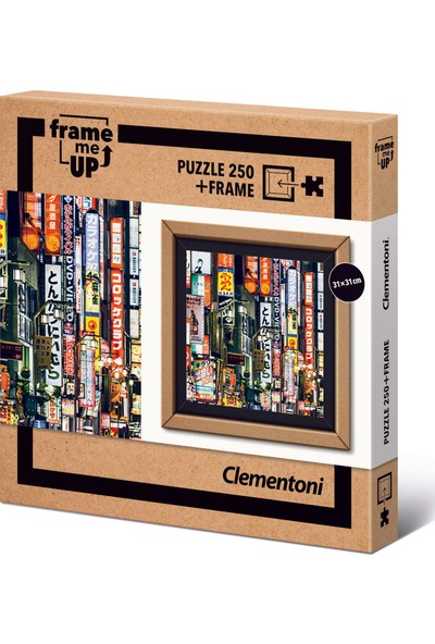 Clementoni - 250 Parça Frame Me Up Yetişkin Puzzle - Tokyo Lights Clementoni - 250 Parça Frame Me Up Yetişkin Puzzle - Tokyo Lights