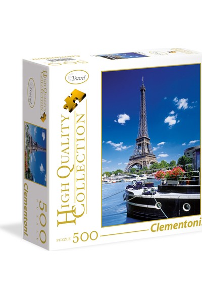 Clementoni - 500 Parça High Quality Yetişkin Puzzle - Romantic Paris Clementoni - 500 Parça High Quality Yetişkin Puzzle - Romantic Paris