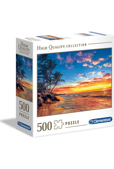 Clementoni - 500 Parça High Quality Yetişkin Puzzle - Paradise Beach Clementoni - 500 Parça High Quality Yetişkin Puzzle - Paradise Beach