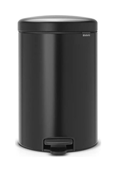 Brabantia Çöp Kutusu 20 lt Newicon Pedallı Mat Siyah