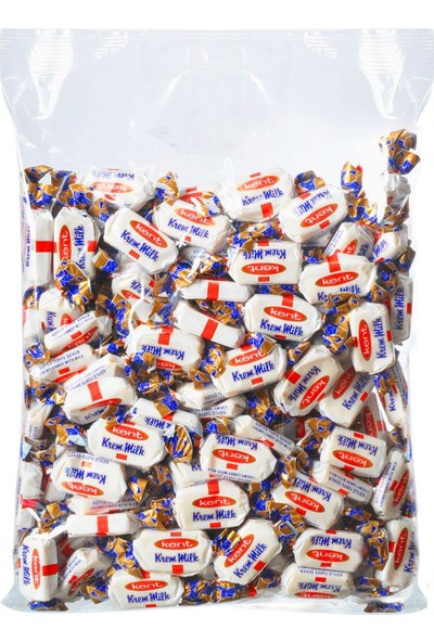 Kent Krem Milk Sütlü Toffe Şeker 1 kg Kent Krem Milk Sütlü Toffe Şeker 1 kg