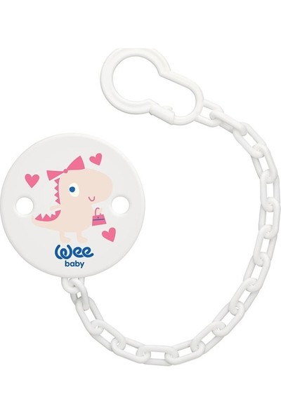 Wee Baby 901 Desenli Emzik Askısı Dino