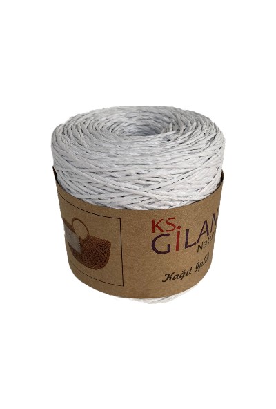 Gilan Kağıt İplik Beyaz Gilan Kağıt İplik Beyaz