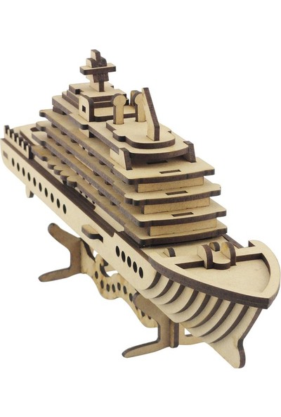 3D Sergi Ahşap Cruise Gemi Maketi 71 Parça 3D Sergi Ahşap Cruise Gemi Maketi 71 Parça